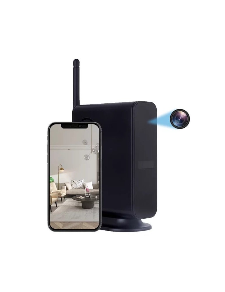 Hidden WiFi camera in the Secutek SAH-LS009 router